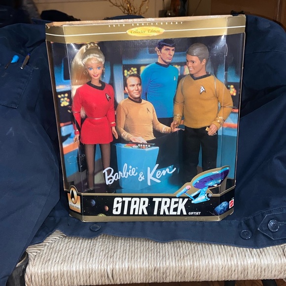 Mattel | Toys | Barbie And Ken Star Trek 3th Anniversary Addition ...